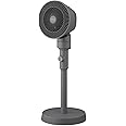 Amazon.co.jp: Iris Ohyama AZ-AC15TEC-B Circulator Fan, Silent, Vertical & Right Oscillating, 18 ...