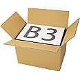 Amazon.co.jp: アースダンボール 140サイズ B3 重量物用 段ボール箱 5枚 強化 引っ越し用 ID0735 : 文房具・オフィス用品