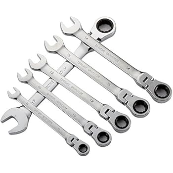 Amazon | SK11 フレックスラチェットレンチセット 10~17mm SGR-F5SET | ラチェットレンチ