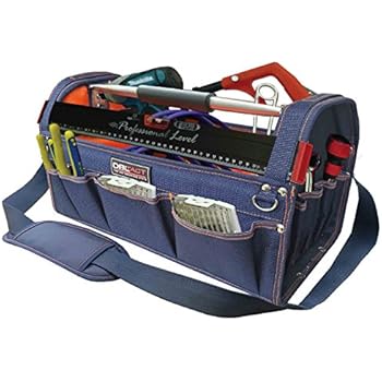 Amazon | DBLTACT 350508 DT-SRB-9NV オープンキャリーバッグミニ | 工具差し