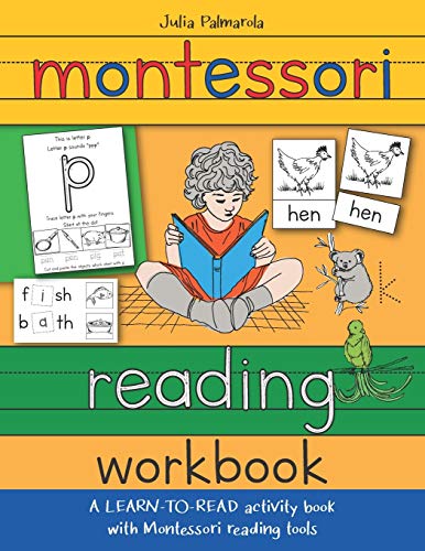 Amazon | Montessori Reading Workbook: A LEARN TO READ activity book ...