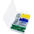 Amazon | Itisyou 66pcs ボードアンカー ビスセット 3種サイズ アンカー スピーカー イズ プラスチック膨張チューブ タッピングねじ | 中空壁アンカー | 産業・研究 ...