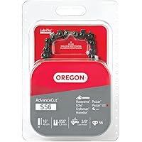 Oregon S56x3 3-Pack AdvanceCut Chainsaw Chains for 16-Inch Bar -56 ...