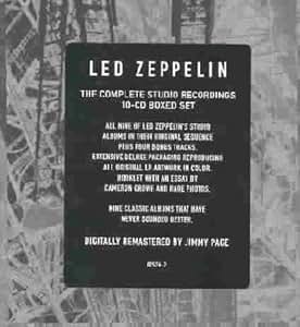 Amazon.co.jp: Led Zeppelin : Complete Studio Recordings - ミュージック