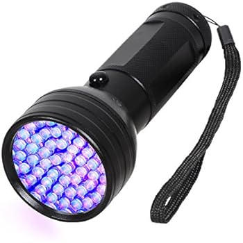 Amazon | Vansky 51LED 紫外線ブラックライト UVライト 紫外線 ライト レジン用硬化ライト ペットのオシッコ汚れ対策に（ブラック） | Vansky | ブラックライト 通販