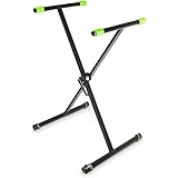 Amazon | PLAYTECH (プレイテック) 折畳み式ミニキーボードスタンド KST01 | キーボードスタンド | 楽器