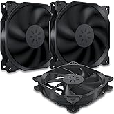 upHere Long Life Computer Case Fan 120mm Cooling Case Fan for Computer ...