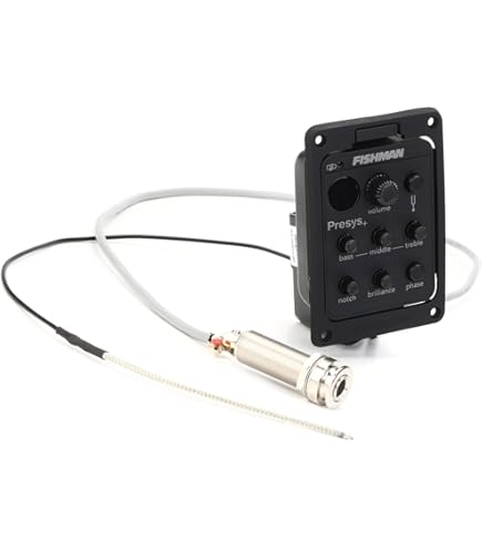 ★フィッシュマンFISHMAN PLEFIX PLUS-T オンボードプリアンプとアンダーサドルエレメント ほぼ未使用★｜ピックアップ
