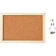 Amazon | コルクボード 掲示板 コルク板 スケジュールボード 壁掛け 予定表 伝言板 メッセージ 写真 20x30cm/30x40cm 取り付けが簡単 部屋/カフェ/オフィス ...