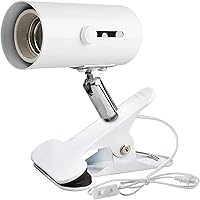 Amazon | 植物育成ライトソケット 植物育成用ランプソケット クリップライト E26 電球ソケット クリップソケット Max100W E26/E27口金 100-220V 簡単に設置可能 ...