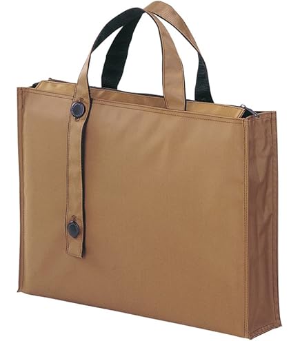 Amazon | ライオン事務器 モバイル トートバッグ レビモ A4 ブラウン