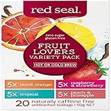 Red Seal Blood Orange Hot and Cold Brew, 20 Tea Bags, White : Amazon ...