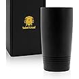 Amazon | 【SaintGraal】 ハイボール グラス ジョッキ タンブラー 真空断熱 父親 誕生日プレゼント 男性 ビール ギフト 600ml (ブラック) | SaintGraal ...