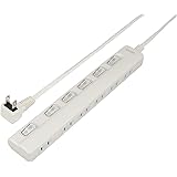 Amazon | ELPA エルパ LEDランプスイッチ付タップ 横挿し 6個口 1m WLS-LY610MB(W) | エルパ(ELPA) | 家電＆カメラ