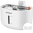 Amazon | DUDUPET 猫 水飲み器 自動給水器 給水器 2WAY給電 wifi非対応 コードレス 電池内蔵 猫給水器 ワイヤレスポンプ 3L大容量 表示ランプ付き 4重濾過 動作 ...