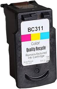 Amazon | 【Delightcolor】再生インク Canon（キャノン）用BC-311 XL（カラー）× 1個 BC-311 BC311 311【再生インク】残量表示付き【対応機種 ...