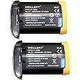 Amazon | WELLSKY [ 2個セット ] LP-E4N LP-E19 LP-E4 完全 互換バッテリー [ 純正 充電器 バッテリーチャージャー で充電可能 残量表示可能 純正品と ...