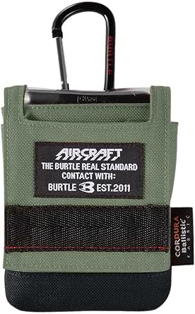 Amazon.co.jp: バートル BURTLE デバイスバッグ AC280 エアークラフト AIRCRAFT CORDURA 14ミルスグリーン : 服＆ファッション小物