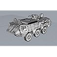 Amazon | プラッツ 1/72 フィンランド軍 Sisu xa-203 AMV 装甲兵員輸送車 プラモデル FIP-9 | プラモデル 通販