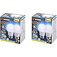 Amazon | 【E26】アイリスオーヤマ LED電球 60W形相当 昼白色 口金直径26mm 広配光 2個パック 密閉器具対応 LDA7N-G-6T62P (× 2) | アイリスオーヤマ ...