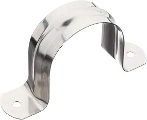 Amazon.co.jp: Kakudai Stainless Steel Saddle Bands 625-101-40 49mm 5pcs ...