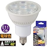 Amazon | オーム電機 LED電球 ハロゲンランプ形 広角(60形相当/620lm/電球色/E11/調光器対応) [06-3276] LDR7L-W-E11/D11 | オーム電機 ...