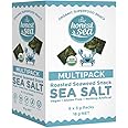 Honest Sea Roasted Seaweed Sesame Snack Multipack, Pack of 6 (30g ...