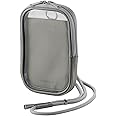 Amazon.co.jp: エレコム スマホショルダー スマホポーチ MAPOCHE クリアタイプ 肩掛け 間仕切りポケット ダスティグレー P-MAP05GY : 家電＆カメラ