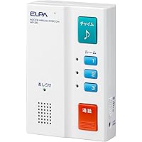 Amazon.co.jp: ELPA ワイヤレスインターホン 親機 増設用 WIP-200: 家電＆カメラ