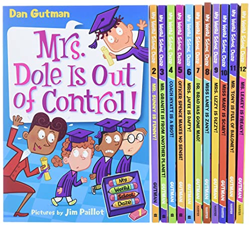 Amazon | My Weird School Daze 12-Book Box Set: Books 1-12 | Gutman, Dan ...