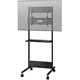 Amazon.co.jp: ハヤミ工産 テレビスタンド 65V型まで対応 VESA規格対応 キャスター付き ブラック PH-825B : 家電＆カメラ