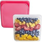 STASHER Silicone Sandwich Bag - Reusable Food Storage bags Clear 828ml 73020: Container Sets ...