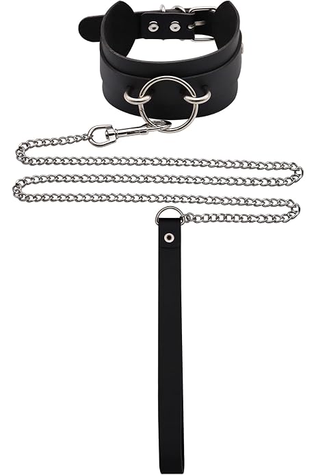 Leather Collar For Men VP Leather Martin I Collar - Stylish Adjustable ...