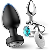 Amazon | Sweetwinds アナルプラグ アナルバイブ 三個入り「10種振動モード+遠隔操作」アナル拡張 アナル開発 初心者から上級者まで 男女兼用 防水 USB充電式 滑らか ...