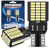 Amazon.co.jp: SUPAREE T15 T16 LED バックランプ 爆光 後退灯 12V車用 車検対応 リバースランプ 6000K ホワイト 666lm バックライト ...