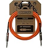Amazon | ORANGE CRUSH Instrument Cable 10ft 3m 1/4" Angled Straight ...