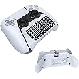 Amazon | PS5キーボード、PS5用コントローラキーボード、ワイヤレスBluetoothミニ充電式Chatpad、PS5コントローラの ...