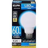 Amazon.co.jp : エルパ(ELPA) LED電球ミニクリプトン形 E17 昼光色相当 屋内用 LDA7D-G-E17-G4105 : ホーム＆キッチン