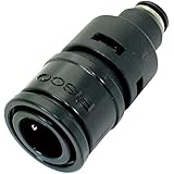 Amazon | 新潟精機 BeHAUS チューブ用ワンタッチ継手 カップリングプラグ チューブ外径:8mm CPP20-8B | DIY・工具・ガーデン