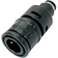 Amazon | 新潟精機 BeHAUS 日本製 チューブ用ワンタッチ継手 カップリングソケット チューブ外径:8mm CPS20-8B | DIY・工具・ガーデン