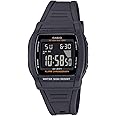 Amazon | [カシオ] CASIO デュアルタイム Dual Time デジタル 腕時計 W-201-1BV メンズ レディース キッズ チャコールグレー 反転液晶 海外モデル [並行 ...