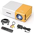 Mini Projector, Meer Portable Pico Full Color LED LCD Video Projector ...