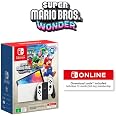 Nintendo Switch OLED Model White Super Mario Bros. Wonder + NSO 12 ...