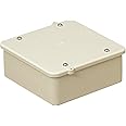 Amazon.co.jp: 未来工業 PVKボックス 大形四角深型・ノック無 ミルキーホワイト 1個価格 PVK-BLOM : 産業・研究開発用品