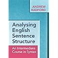 Amazon | Analysing English Sentence Structure | Radford, Andrew | Words & Language