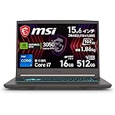 Amazon.co.jp: 【Amazon.co.jp限定】【RTX3050搭載・薄型軽量】MSIゲーミングノートPC GF63Thin 1.86kg Intel i5 RTX3050/15. ...