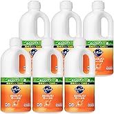 Amazon.co.jp: キュキュット 【ケース販売】 クリア除菌 食器用洗剤 長もち泡がパッ! キュッと実感! グレープフルーツの香り 詰替え用 1380ml×6個 大容量 : ドラッグストア
