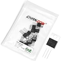Amazon.co.jp: Chanzon MOSFETトランジスタ 10個 TIP120 TO-220NPNダーリントントランジスタ5A ...