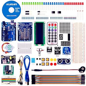 Amazon.co.jp： Kuman Arduinoをはじめよう R3ボード スターターキット日本語マニュアル 初心者 LEDセット ブレッドボード 電子工作 アルディーノ Mega ...
