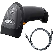 Symbol Scanner Symbol LS3408-FZ Laser Standard Range Barcode Scanner ...